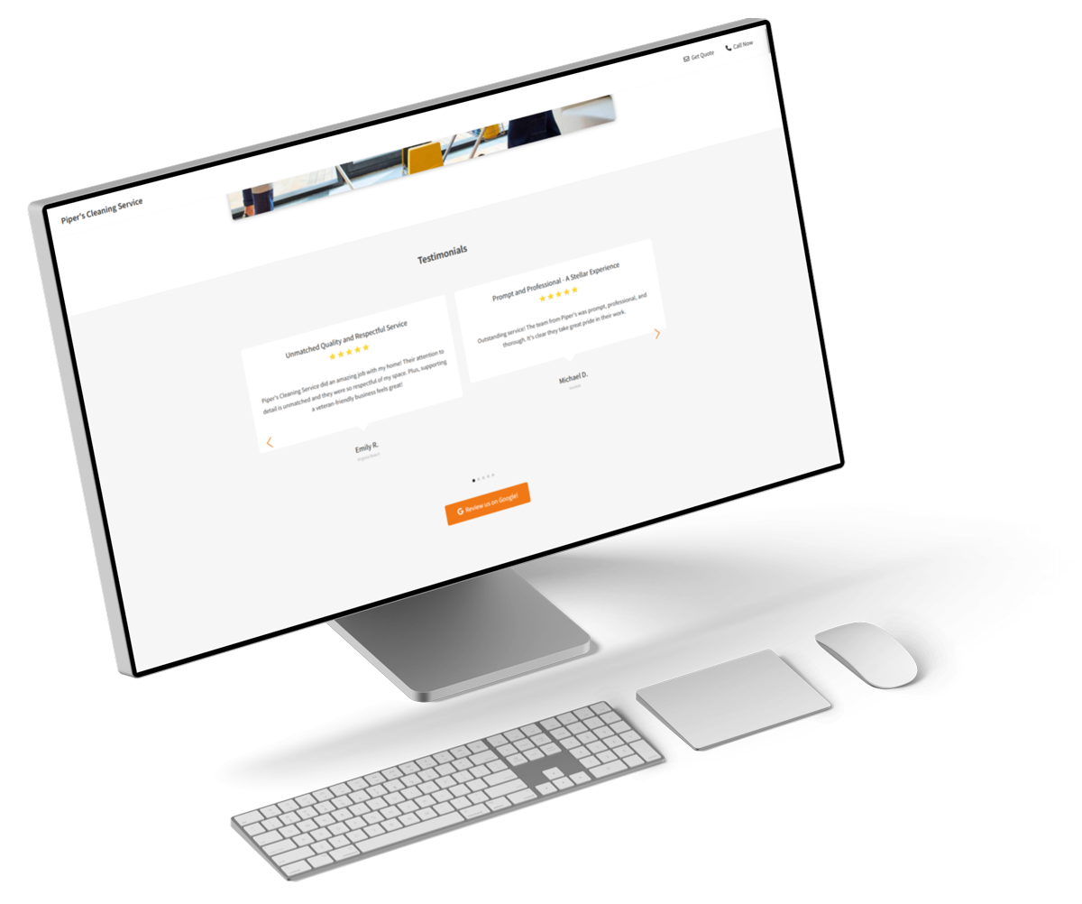 Free Google Business Profile Website Alternative